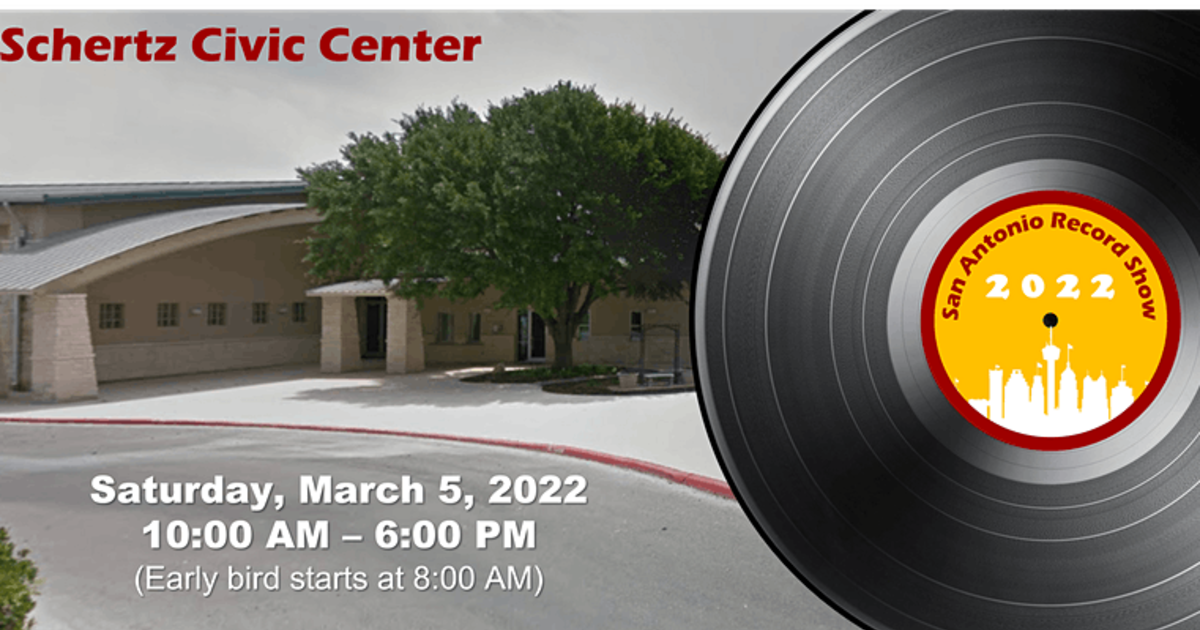 San Antonio Record Show in San Antonio at Schertz Civic Center