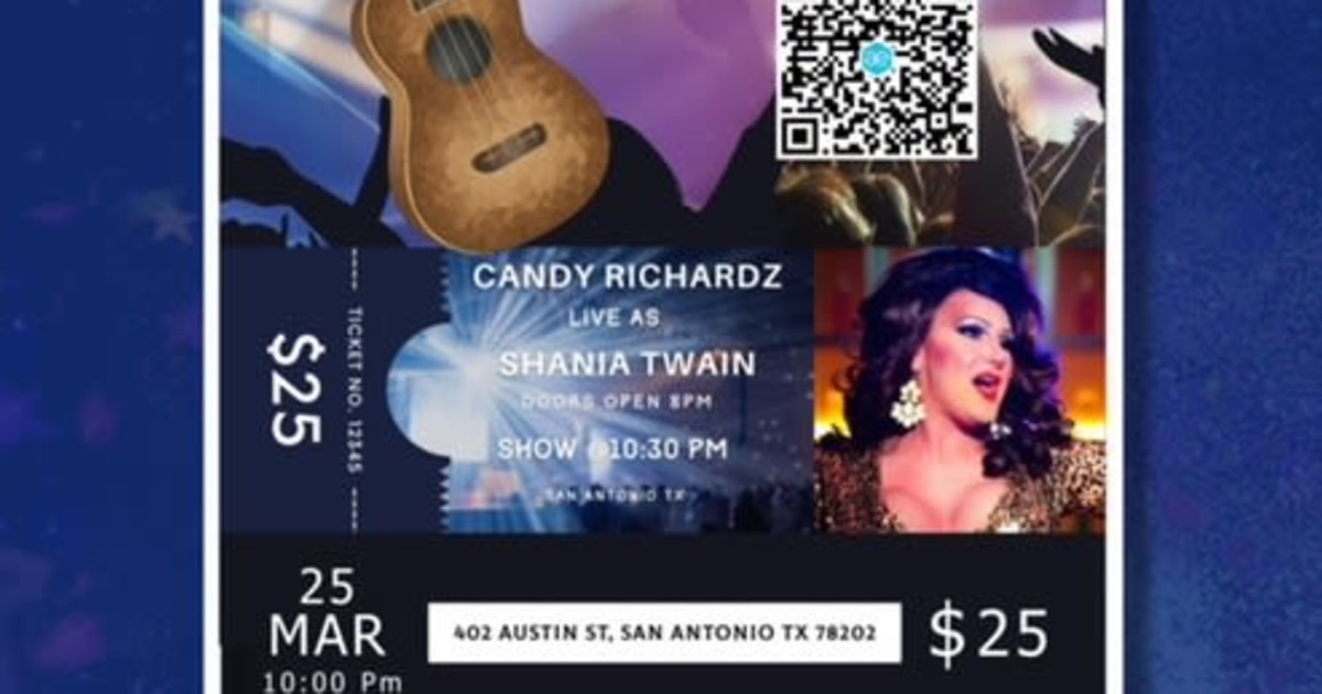 Shania Twain Illusionist | Candy Richardz LIVE in San Antonio at