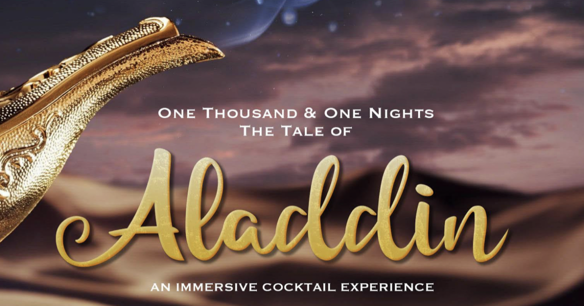 The Tale Of Aladdin - An Immersive Cocktail Experience (Austin)
