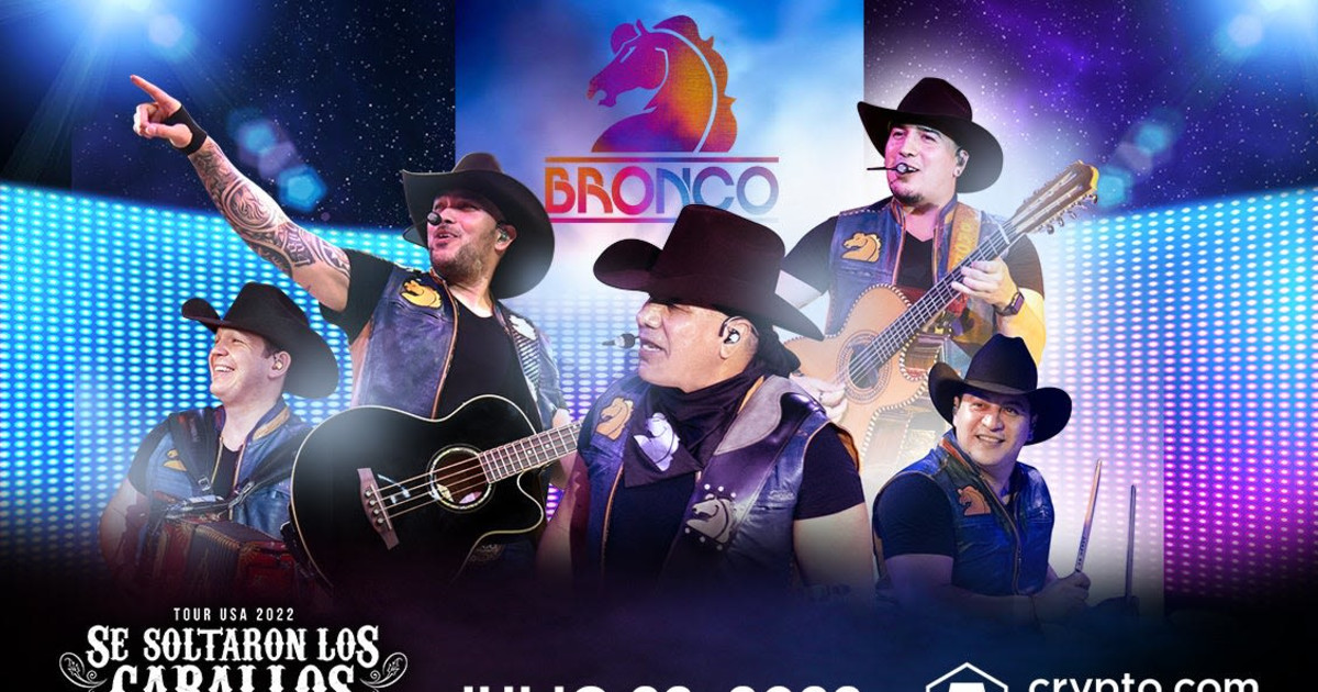 BRONCO, Tour USA 2022 | Se Soltaron Los Caballos in Los Angeles at