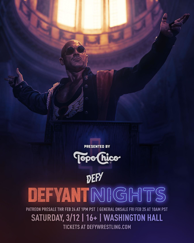 DEFY DEFYANT NIGHTS in Seattle at Washington Hall