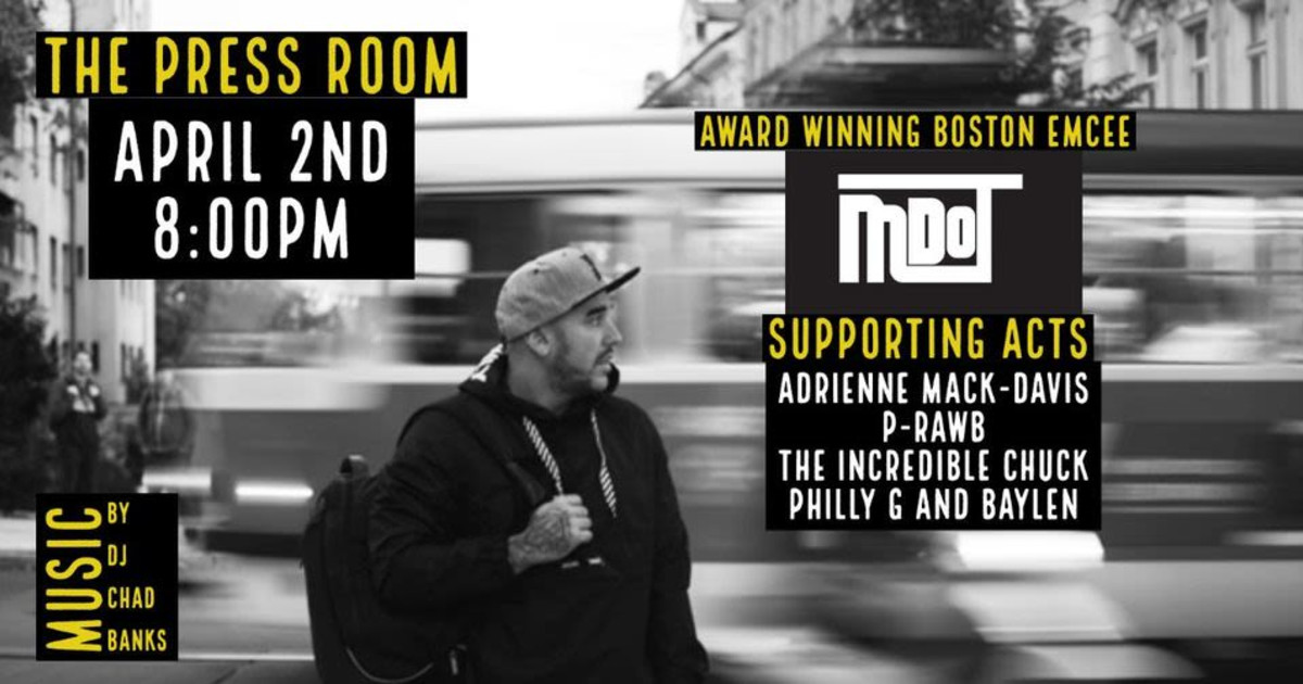Dj, Emcees Night with M-Dot, a Mack-Davis, Philly G and Baylen,