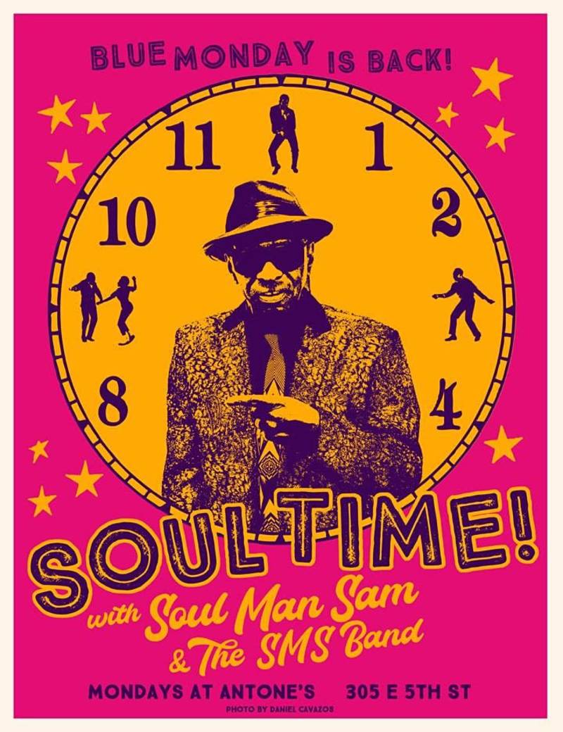 Blue Monday with Soul Man Sam plus Lindsay Beaver & Brad Stivers in