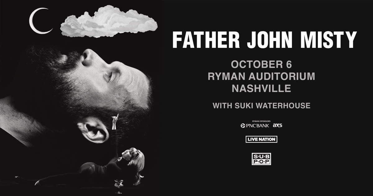 Father John Misty in Nashville at Ryman Auditorium