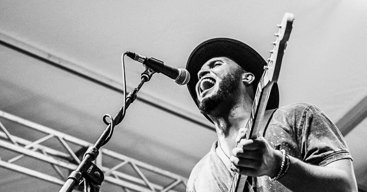 Aaron Stephens and his Band Live at Pershing Hall in Austin at