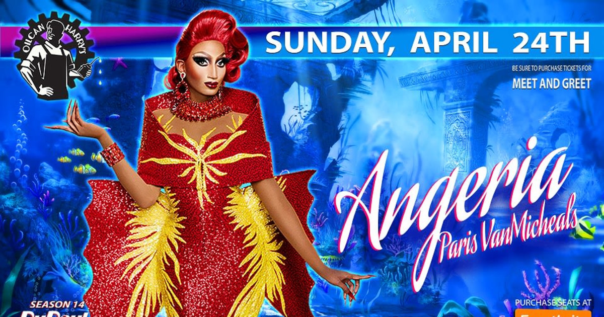 RuPaul's Drag Race: Angeria in Austin at Oilcan Harry's
