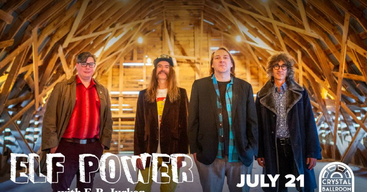 Elf Power in Boston at Crystal Ballroom at Somerville Theatre
