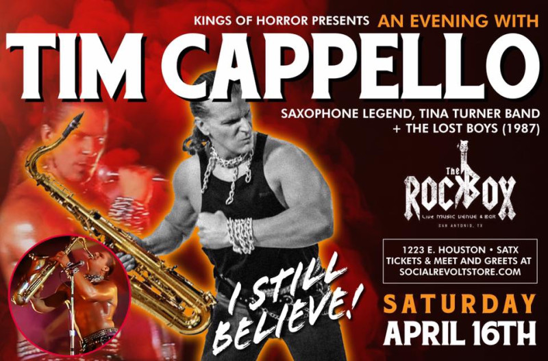 An Evening with Tim Cappello (The Lost Boys) in San Antonio at The