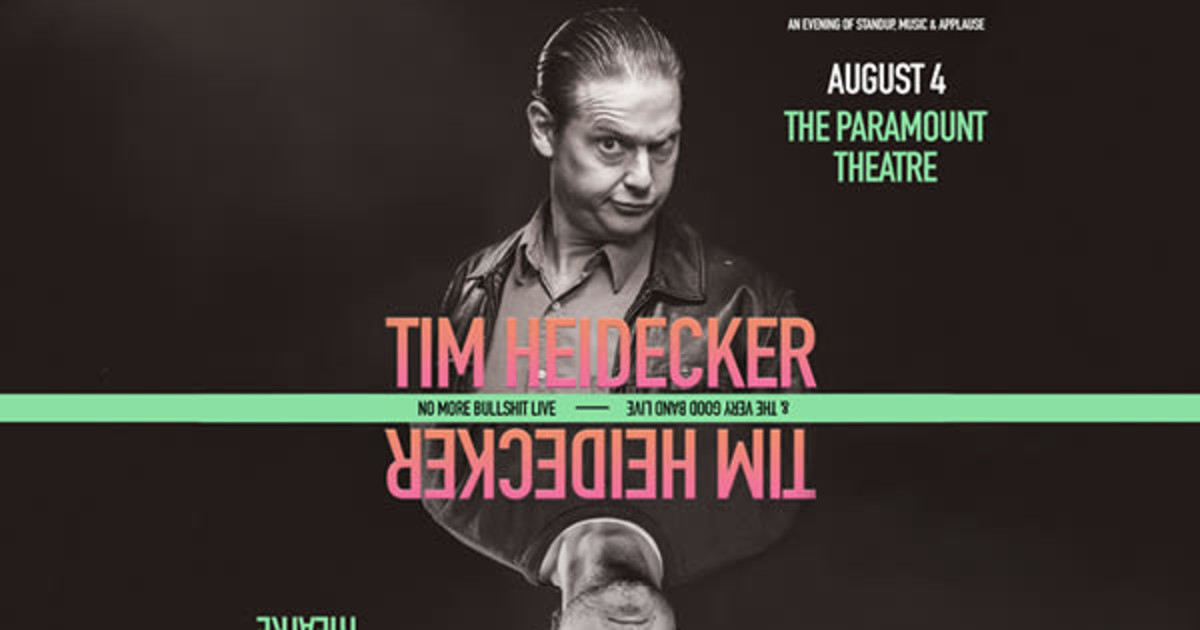 Tim Heidecker in Austin at Paramount and Stateside Theatres