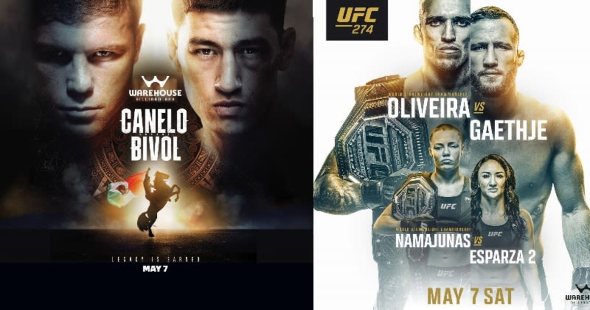 DOUBLE FEATURE: CANELO VS. SAUNDERS ||| UFC 274 in Austin at The