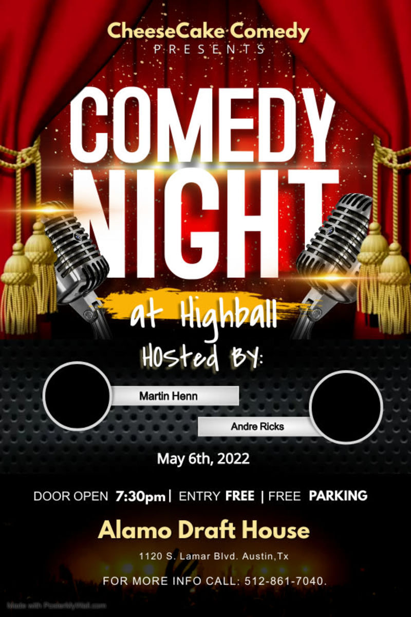 Comedy Night Flyer