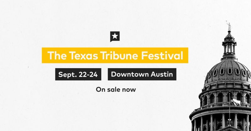 The Texas Tribune Festival in Austin at Downtown Austin