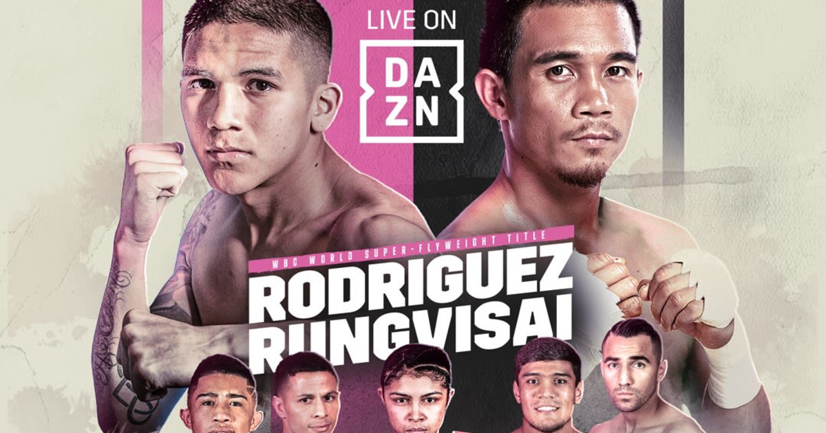 Matchroom Boxing: Rodriguez vs. Rungvisai in San Antonio at