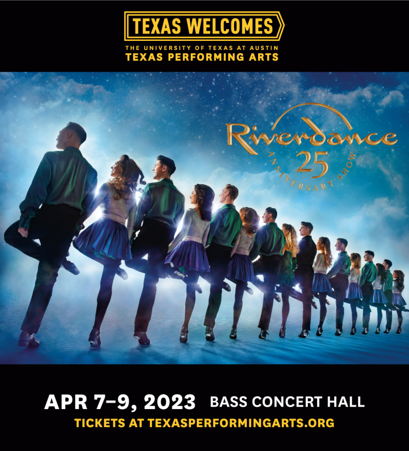 Riverdance 25th Anniversary Show in Austin at Bass Concert Hall