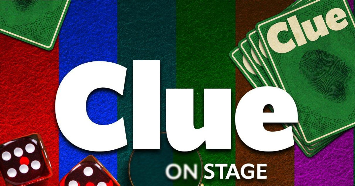 Clue on Stage in Foster City at Hillbarn Theatre & Conservatory