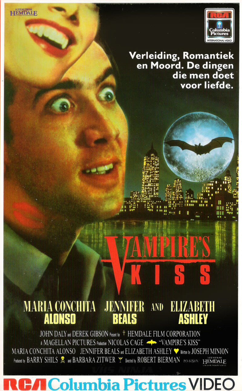 VAMPIRE'S KISS (Nic Cage, 1988) at the Drive-in! Andy's Di$count