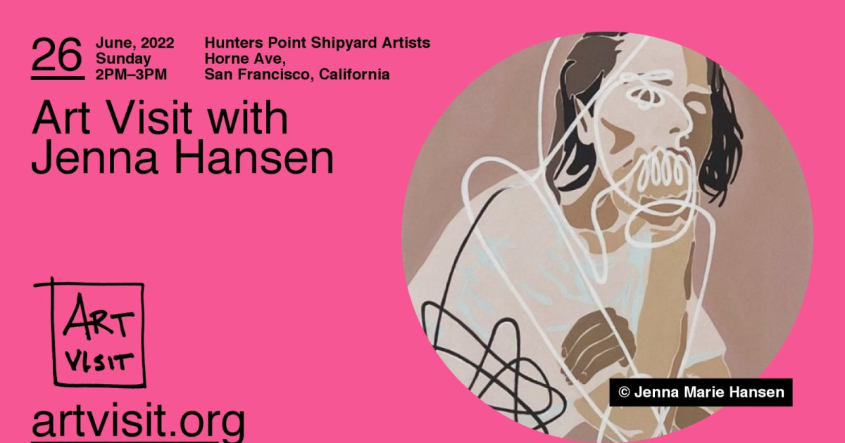 Art Visit with Jenna Marie Hansen at her Studio in San Francisco in