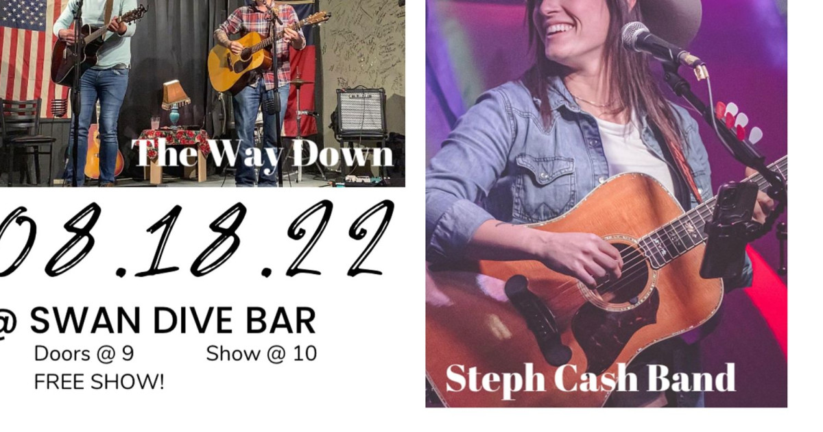 Steph Cash Band, Erica Michelle, Central Coast, The Way Down in