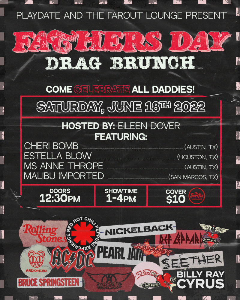 Father's Day Drag Brunch with Eileen Dover in Austin at The Far Out