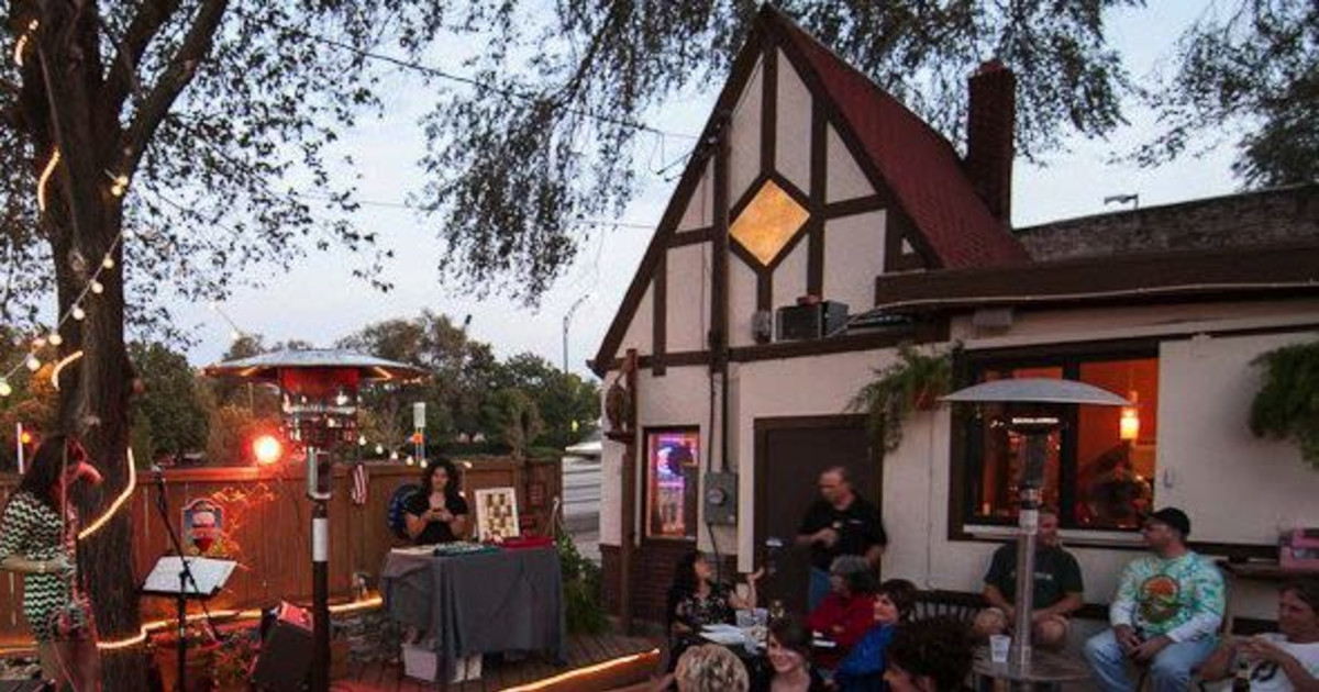 Caitlin Rushing in Lawrence at Gaslight Gardens