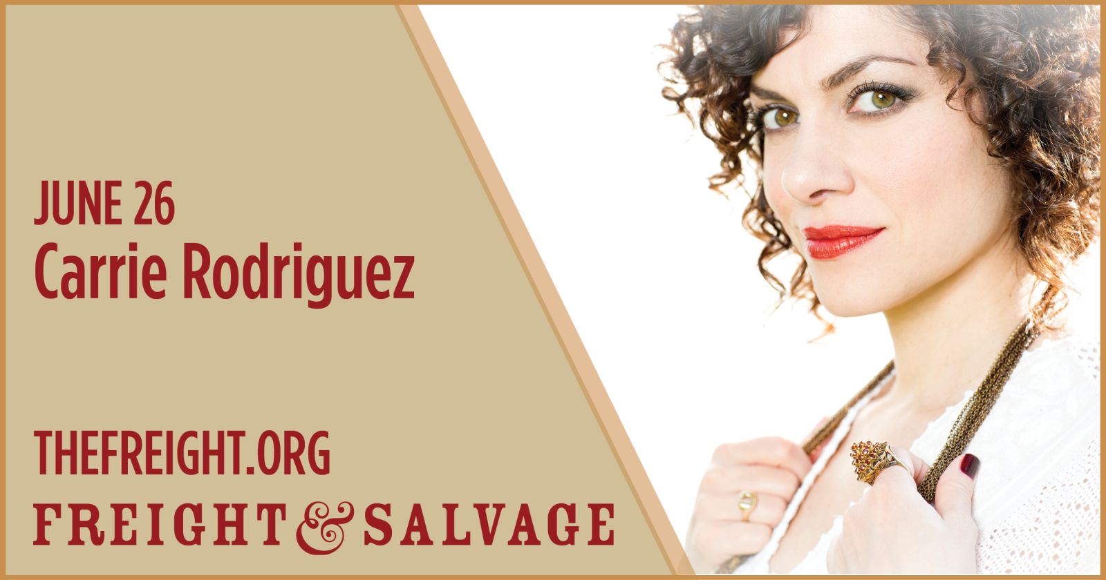 Carrie Rodriguez in Berkeley at Freight & Salvage