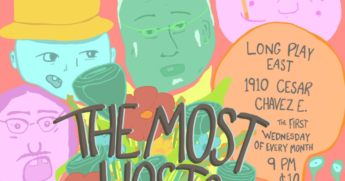 The Most Hosts with Avery Moore in Austin at The Long Play Lounge