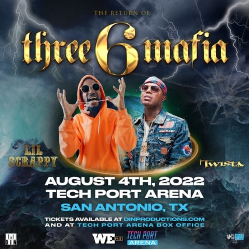 Canceled: Three 6 Mafia in San Antonio at Boeing Center at Tech
