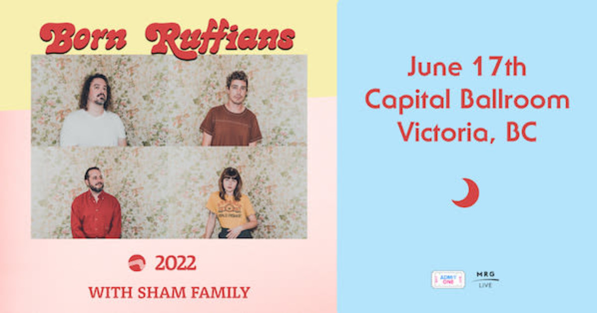 Born Ruffians in Victoria at Capital Ballroom