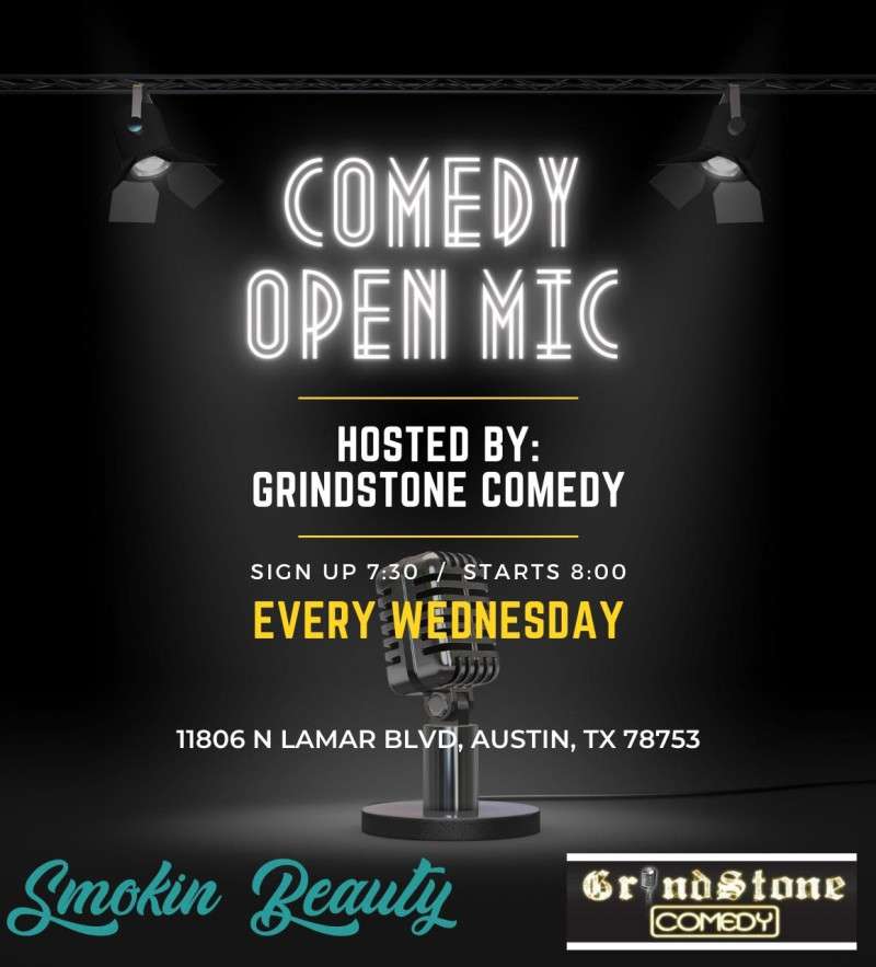 Comedy Open Mic in Austin at Smokin Beauty