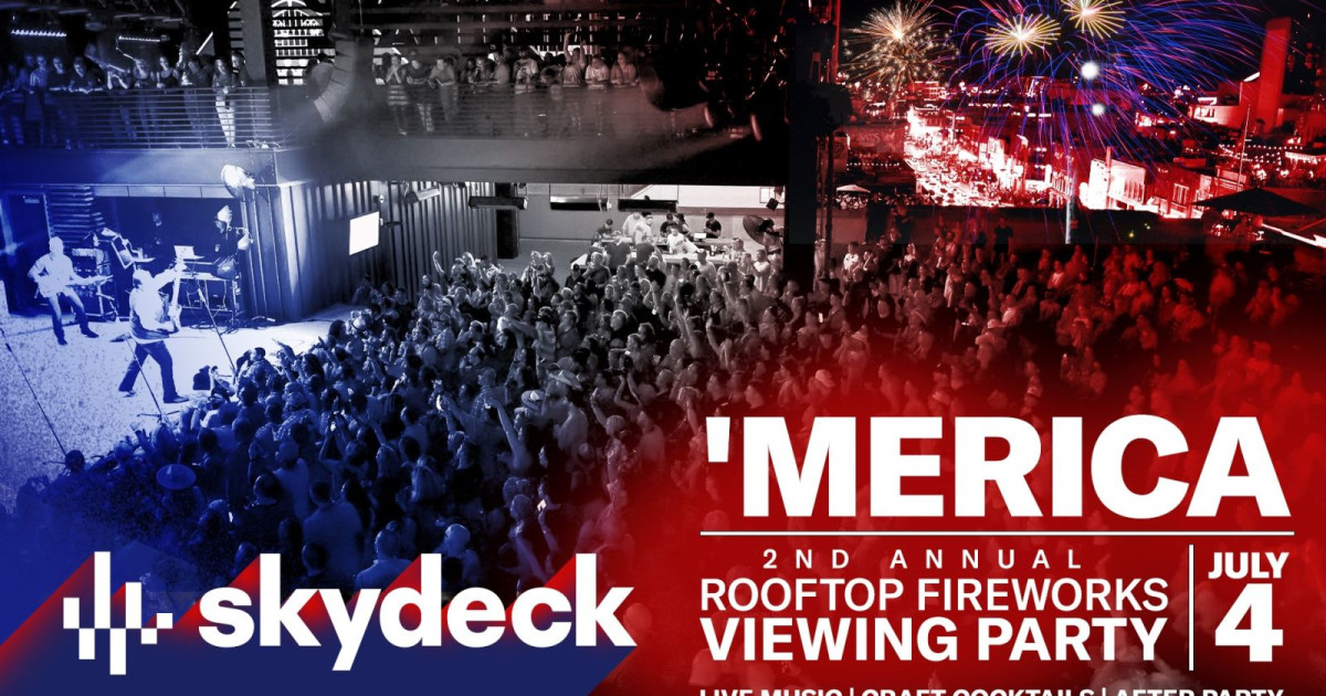 2nd Annual 4th of July Firework Viewing Party in Nashville at