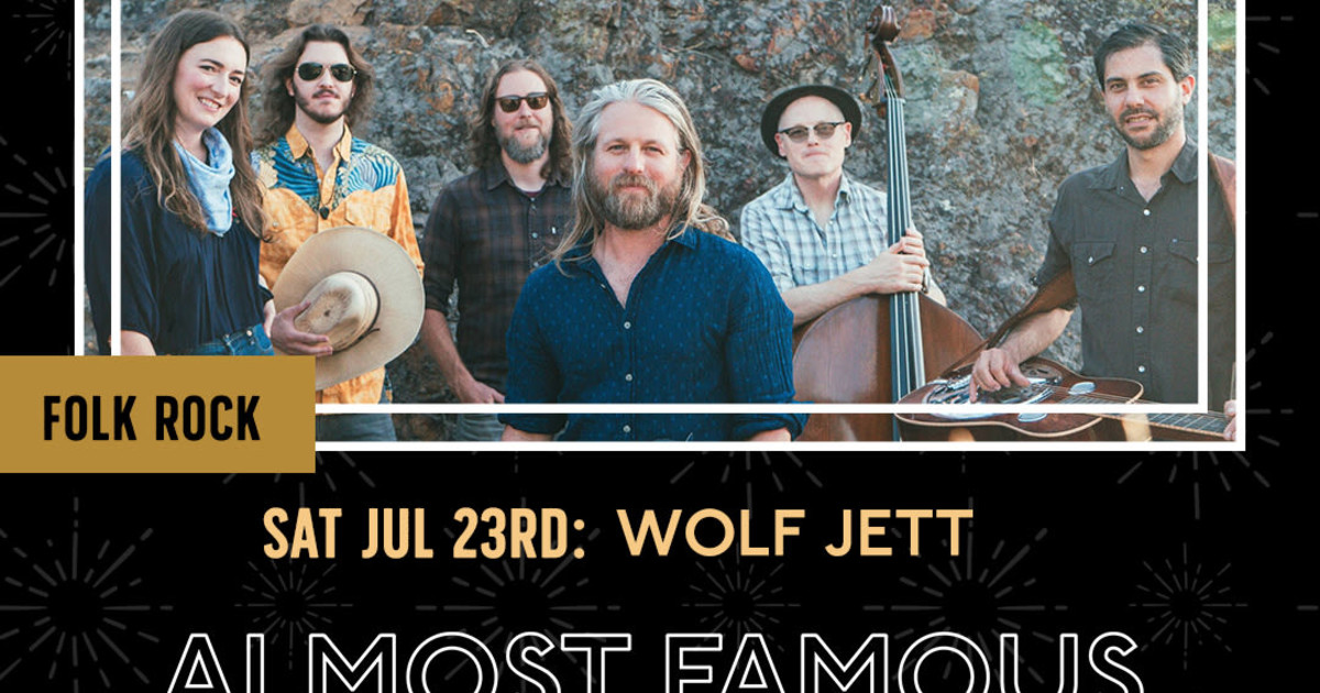 Wolf Jett at Almost Famous Wine Lounge in Livermore at Almost