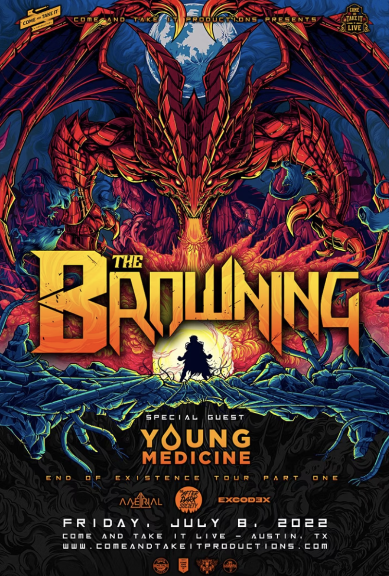 THE BROWNING in Austin at Come and Take It Live