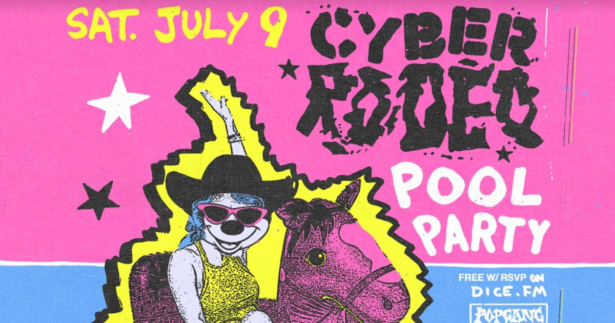 Cyber Rodeo Pool Party ft. Lupe Fuentes in West Hollywood at Hotel