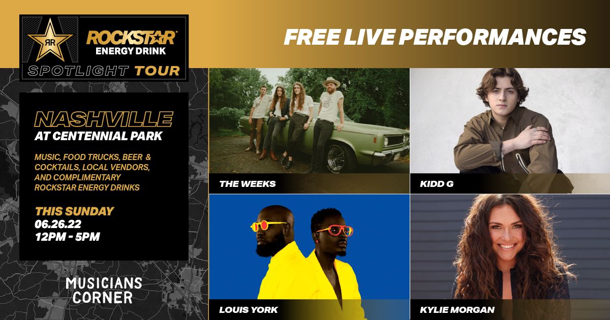 Rockstar Spotlight Tour in Nashville at Centennial Park
