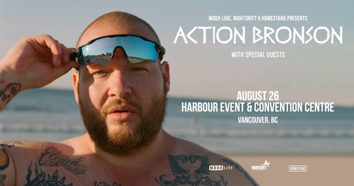 Action Bronson in Vancouver at Harbour Event Centre