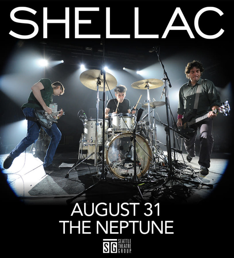 Shellac in Seattle at Neptune Theatre