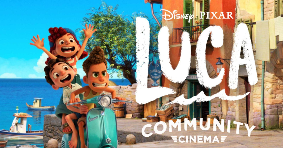 Pixar's Luca (2021) - Community Cinema, Sponsored by St. Mark's