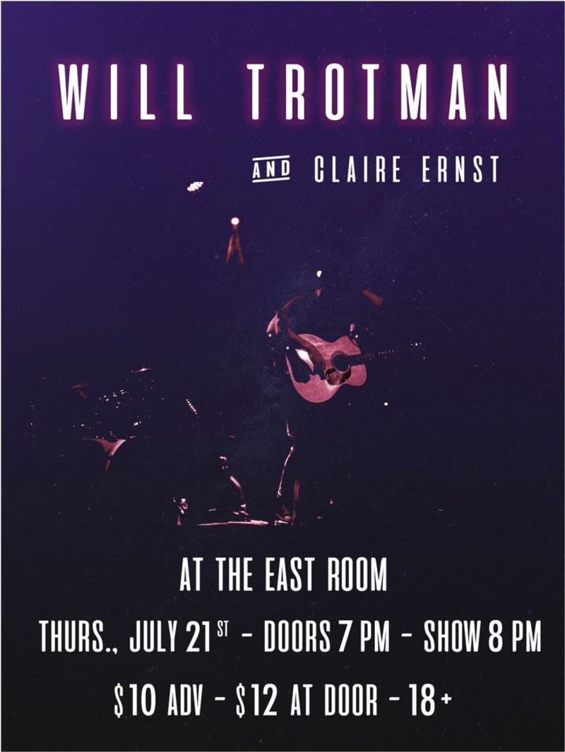Will Trotman w/ Claire Ernst in Nashville at The East Room
