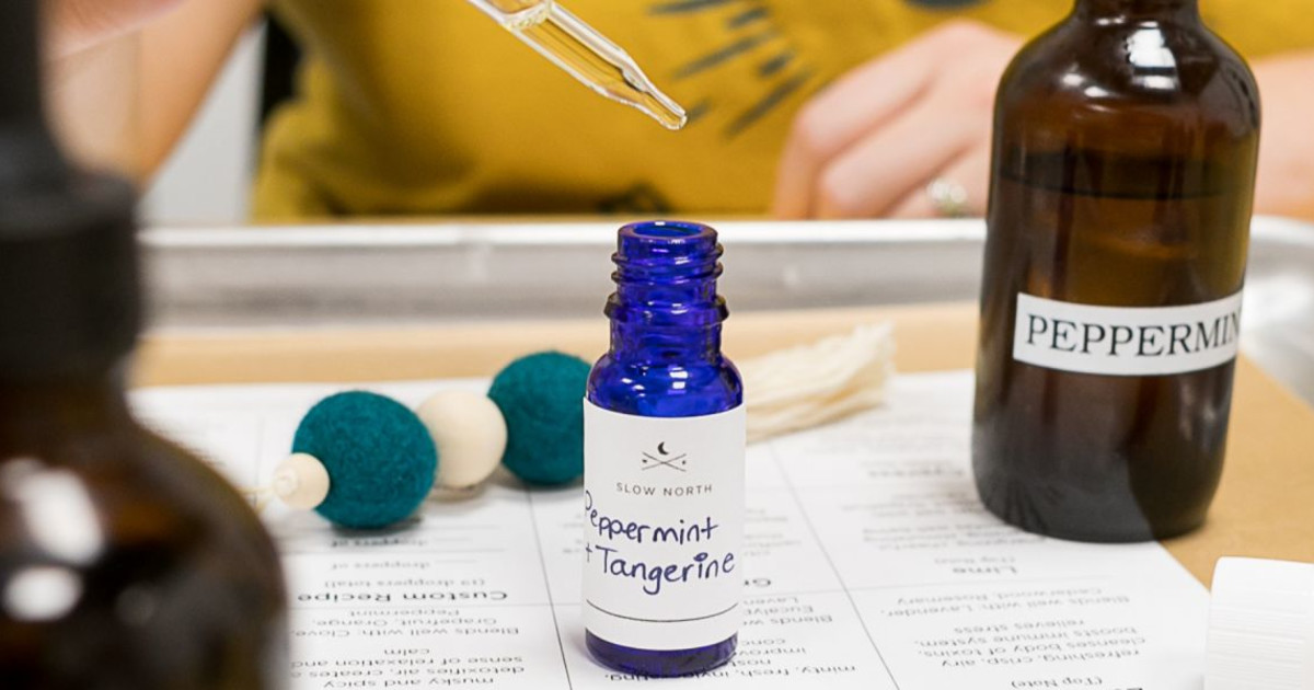 DIY Essential Oil Blending Workshop in Austin at Slow North