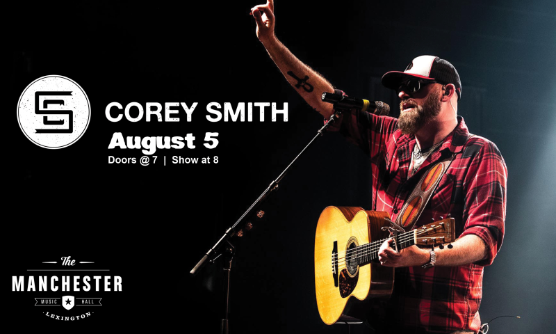 Corey Smith in Lexington at Manchester Music Hall