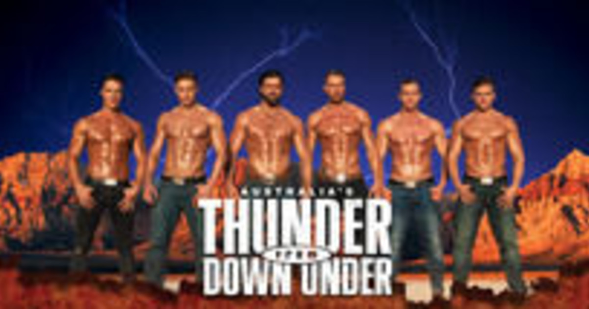 Australia's Thunder From Down Under in San Francisco at Cobb's