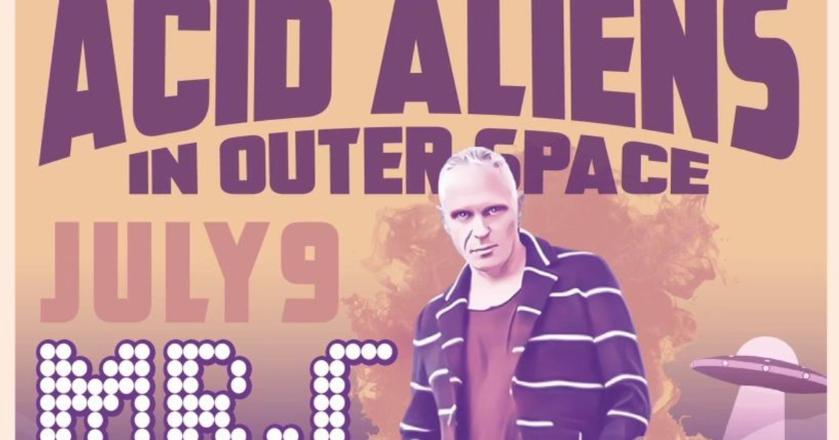 Acid aliens in outerspace: London's Mr. C (House/Techno) in