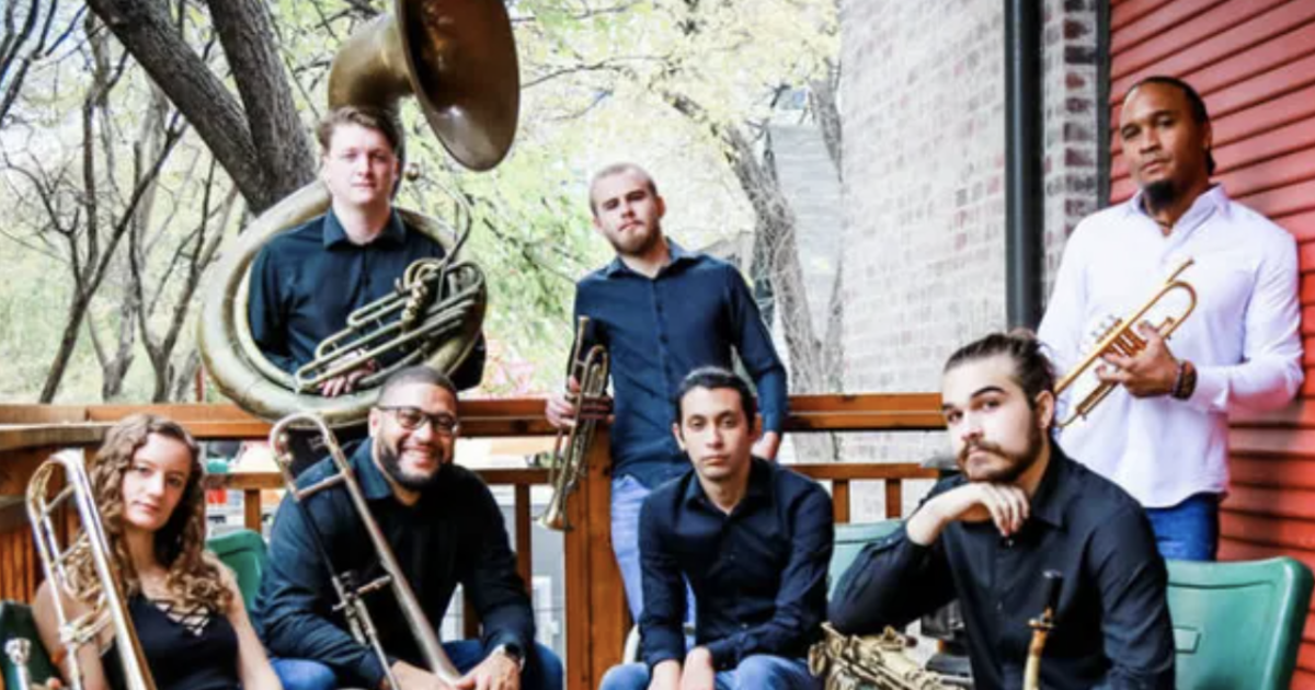 Sarah Sharp Quartet, Boss Street Brass Band in Austin at The