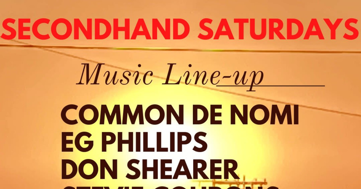 Summertime Second Hand Saturday in San Francisco at Sunset