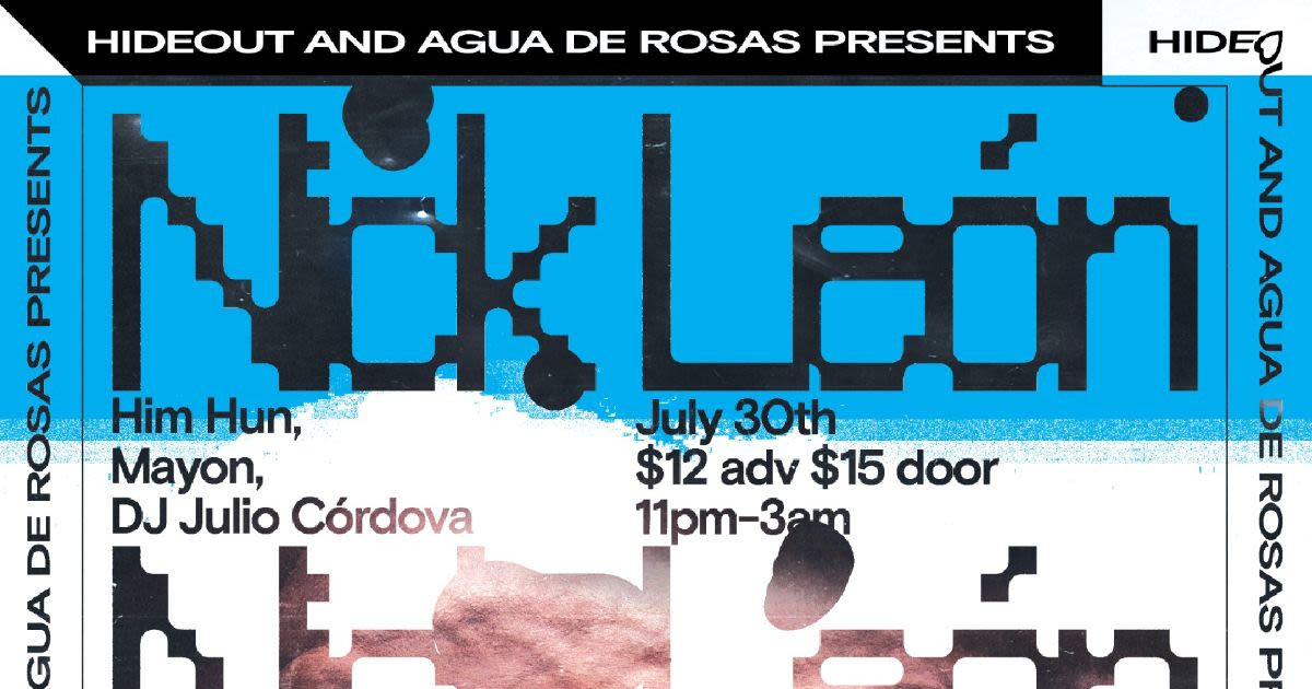 Nick León w/ Him Hun in Chicago at The Hideout