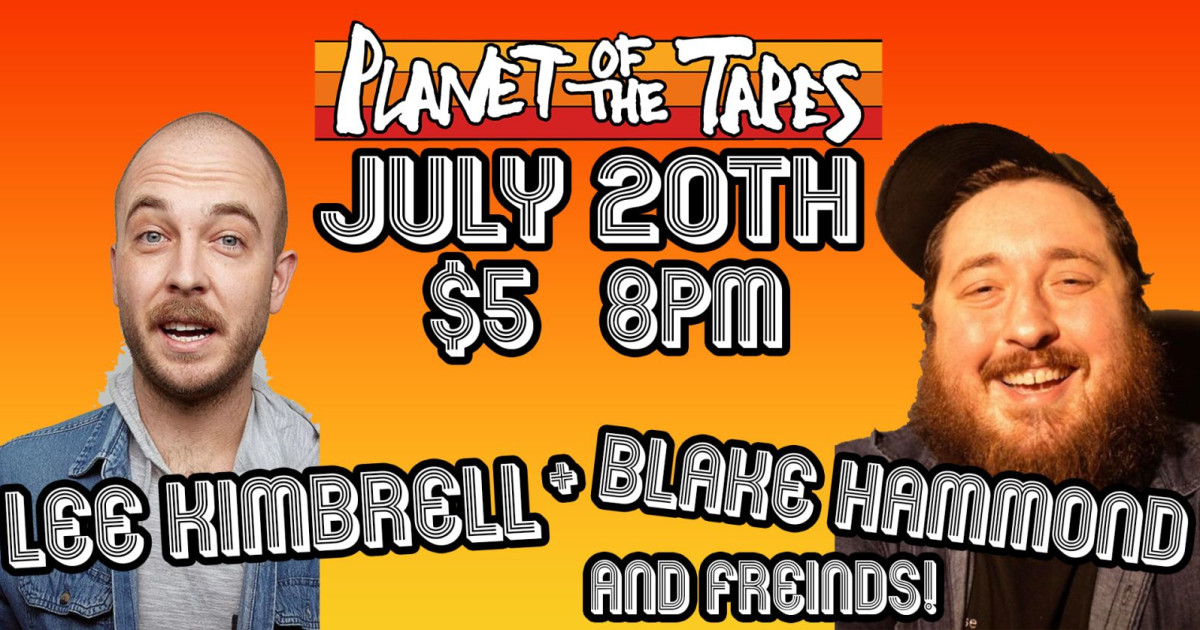 Blake Hammond and Lee Kimbrell at Planet of the tapes! in