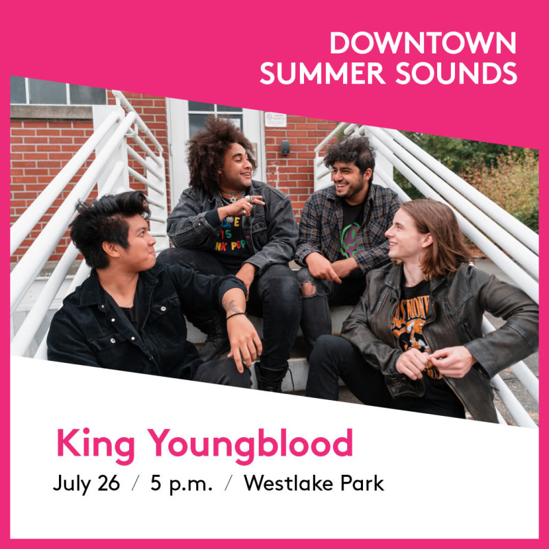 Downtown Summer Sounds – King Youngblood in Seattle at Westlake