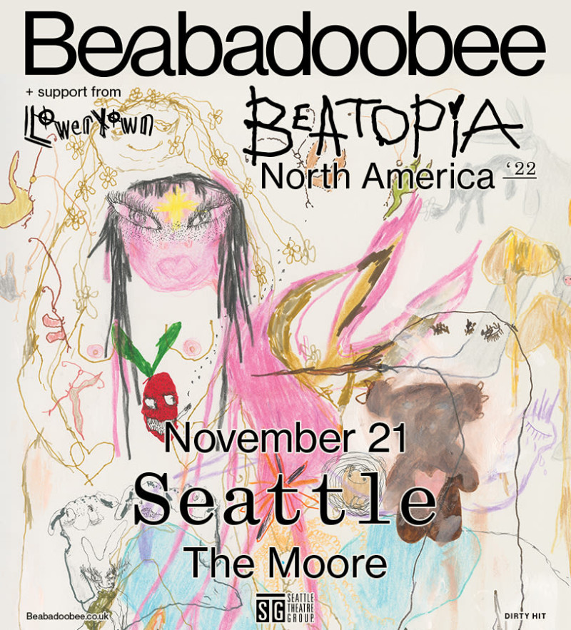 beabadoobee in Seattle at The Moore Theatre