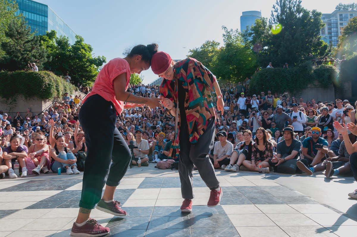 Vancouver Street Dance Festival in Vancouver at Robson Square
