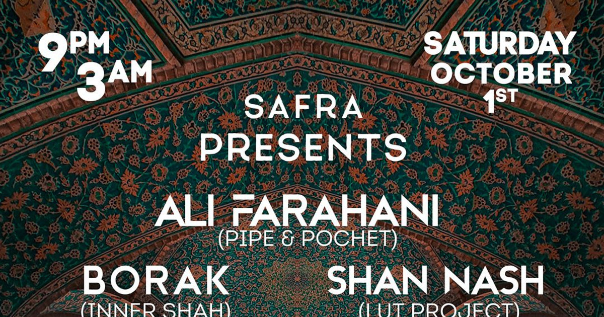 Ali Farahani in San Francisco at The Midway